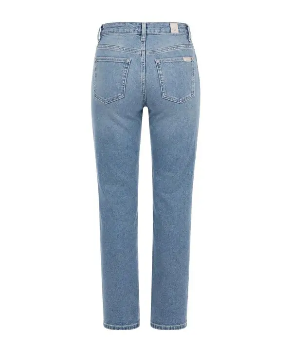 7 For All Mankind Calie Straight Leg Ankle Length Jeans