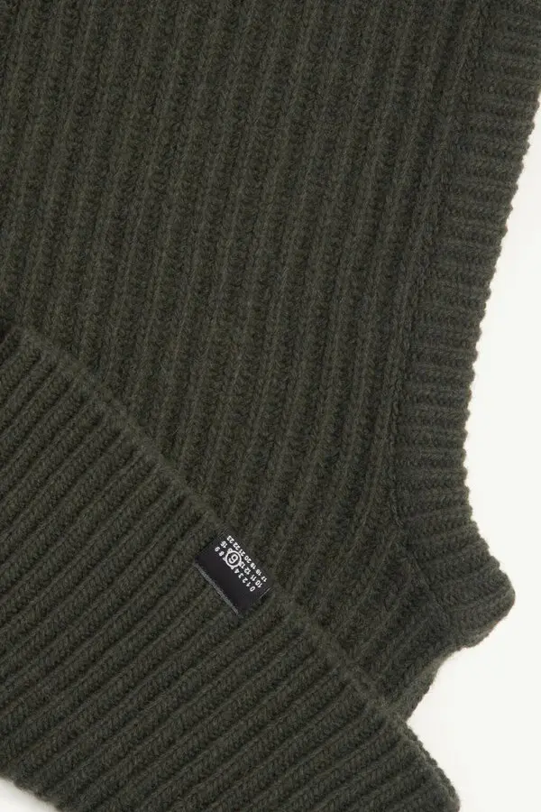 MAISON MARGIELA Ribbed-knit Balaclava