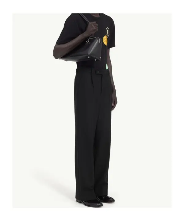 MAISON MARGIELA Soft Flannel Pleated Trousers