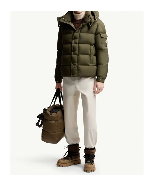 Moncler Maya 70 Hooded Short Down Jacket