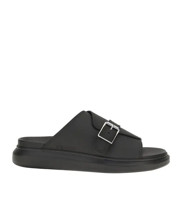 Alexander McQueen Buckle Slide Sandals