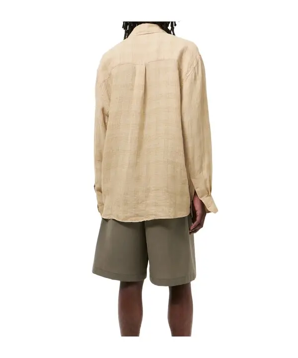 Our Legacy Above Check Gauze Shirt