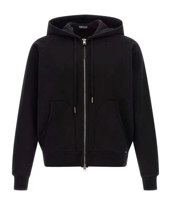 TOM FORD Zip-up Cotton Hoodie