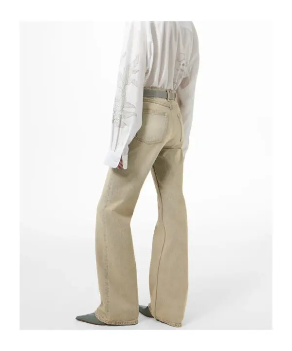 Our Legacy Straight Leg Boot Cut Jeans