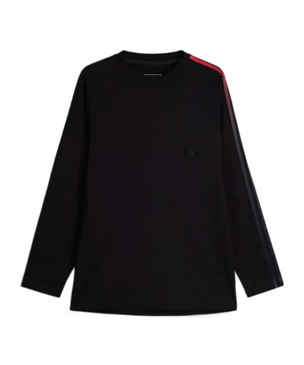 Y3 Oversized Gradient Stripes Long Sleeve Tee