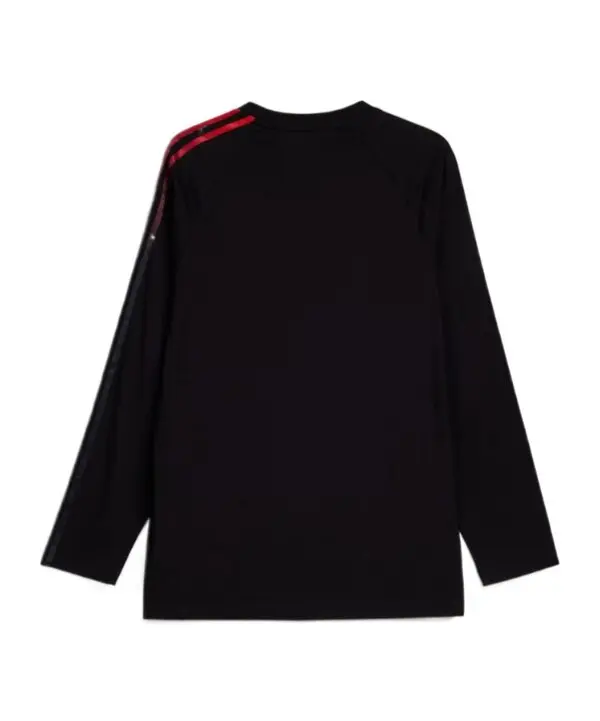 Y3 Oversized Gradient Stripes Long Sleeve Tee