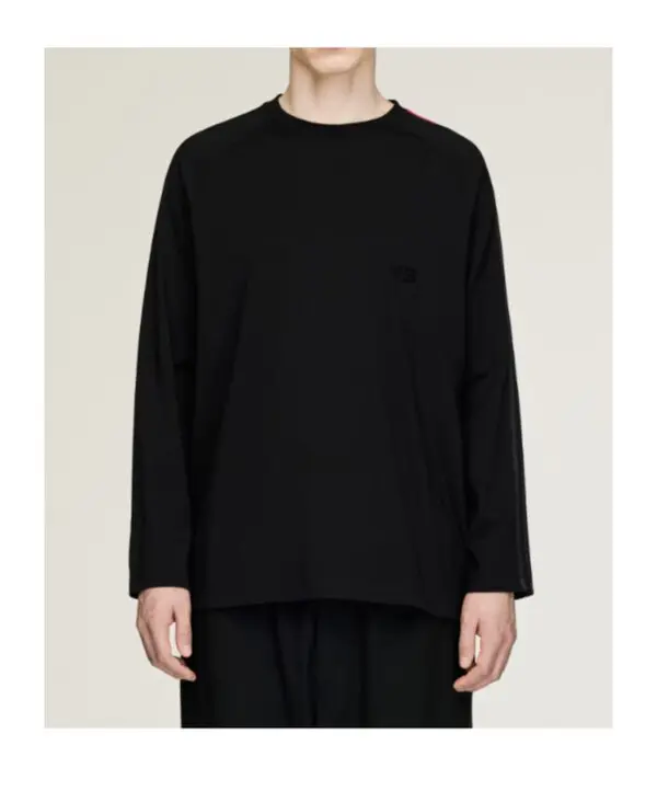 Y3 Oversized Gradient Stripes Long Sleeve Tee