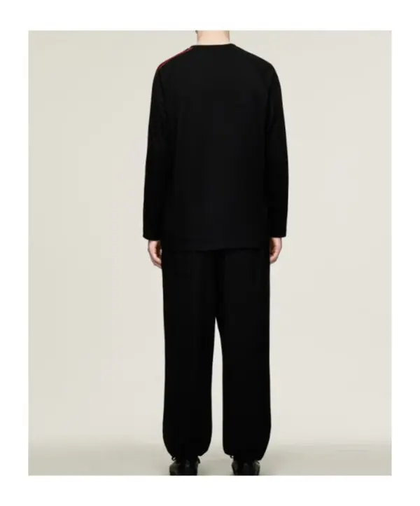Y3 Oversized Gradient Stripes Long Sleeve Tee