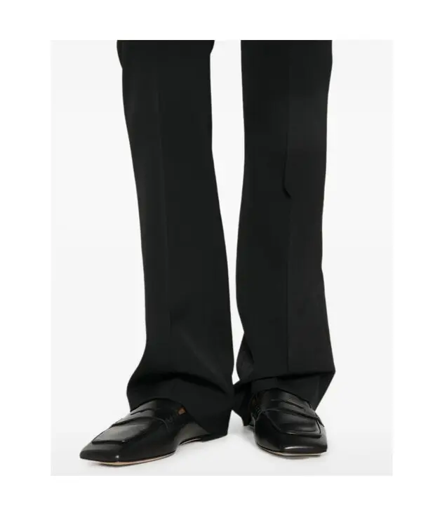 THE ROW Fabien Pressed-crease Trousers