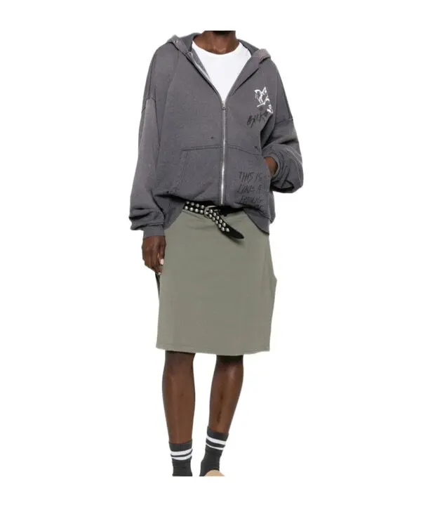 PALY HOLLYWOOD Zip-up Hooded Sweatshirt