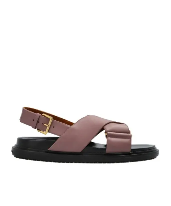Marni Fussbett Cross Sandals