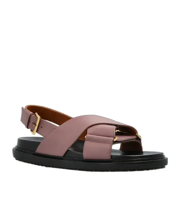 Marni Fussbett Cross Sandals