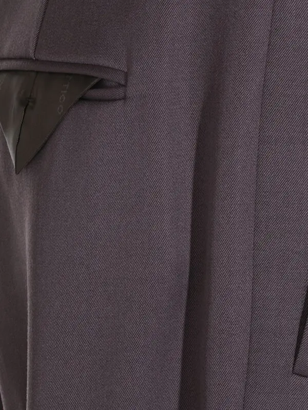 Attico Belted Pleated Trousers