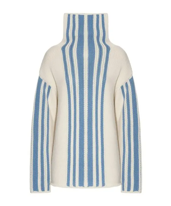 Malo Long-sleeved High Neck Sweater