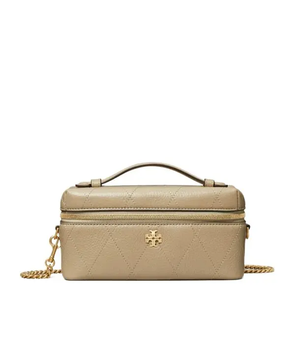 Tory Burch Charlie Quilted East-west Vanity Case