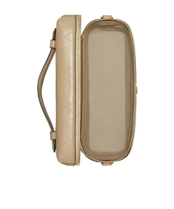 Tory Burch Charlie Quilted East-west Vanity Case