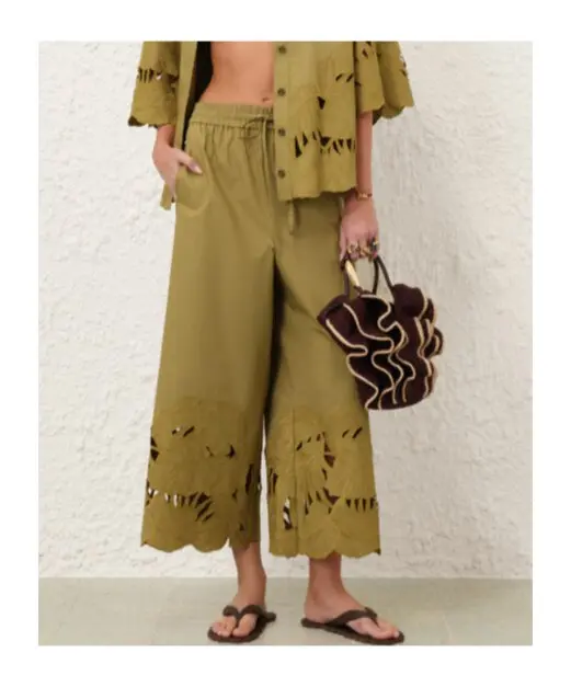 Zimmermann Mahon Embroidered Pant