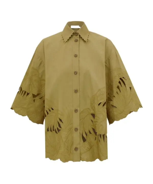 Zimmermann Mahon Embroidered Shirt