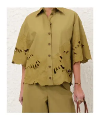 Zimmermann Mahon Embroidered Shirt
