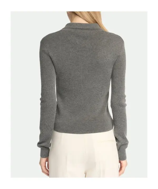 Malo Ribbed Polo In Cashmere Silk