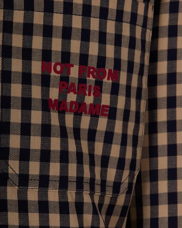 Drole De Monsieur Long-sleeved Shirt Jacket