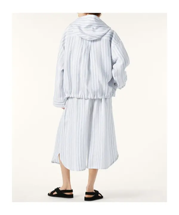 Loro Piana Malone Parka - White/light Blue