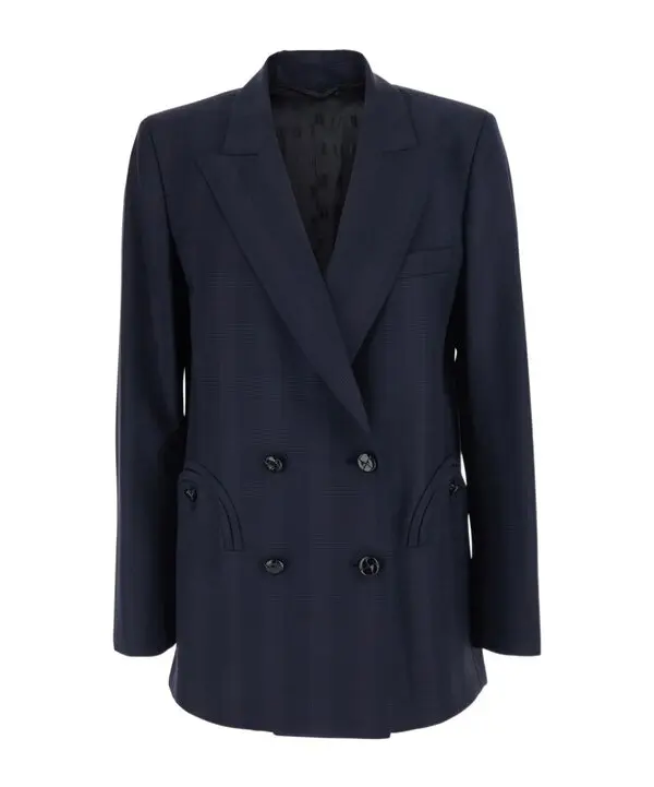 BLAZÉ MILANO Double-breasted Peak-lapel Blazer