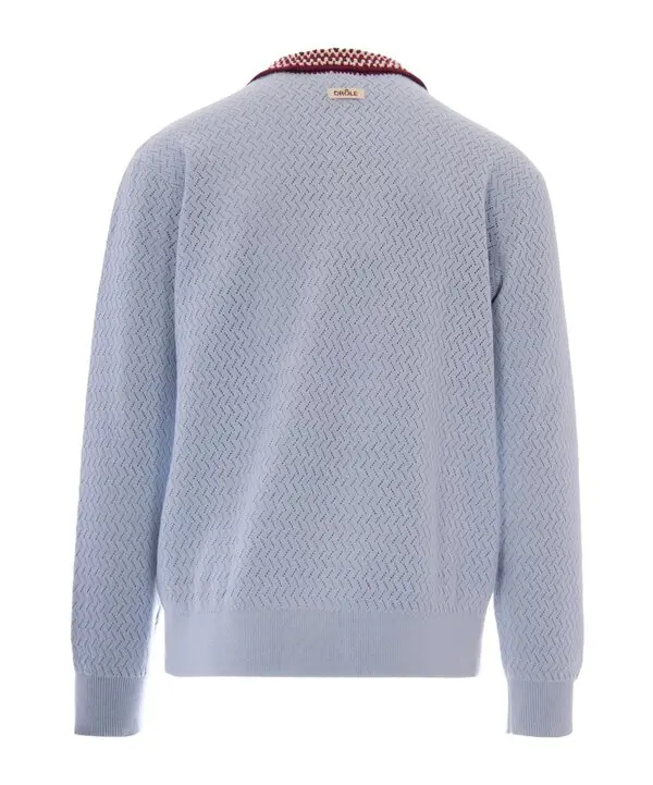Drole De Monsieur Drôle De Logo Embroidered Polo Shirt