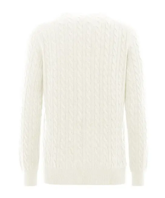 Malo Luxury Cashmere Crew Neck Sweater