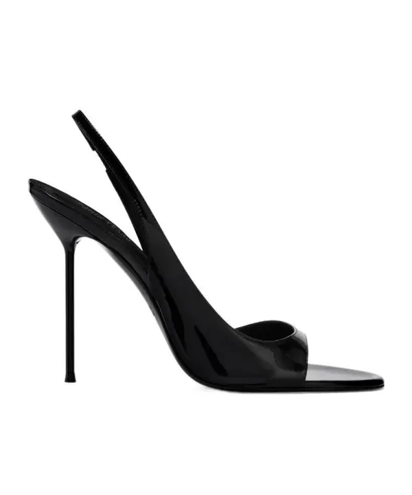 Paris Texas Slingback Open-toe Pumps