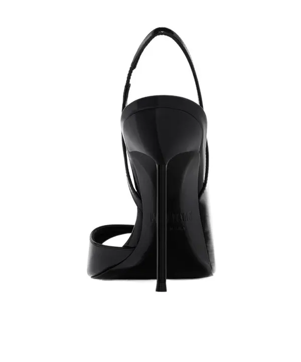 Paris Texas Slingback Open-toe Pumps