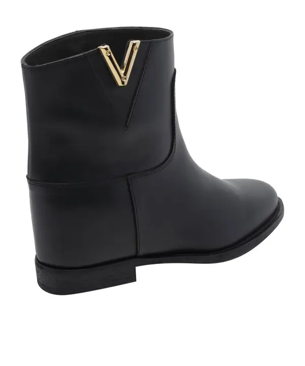 VIA ROMA 15 Round-toe Ankle Boots