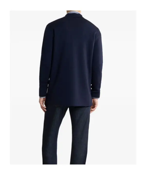 Etro Single-breasted Wool Jacket Embroidered-logo