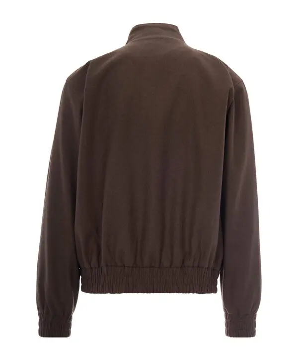 Drole De Monsieur Long-sleeved Stand-up Collar Jacket