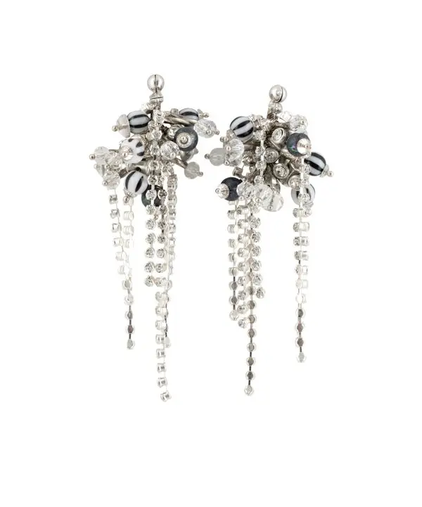 Dries Van Noten Embellished Drop Earrings