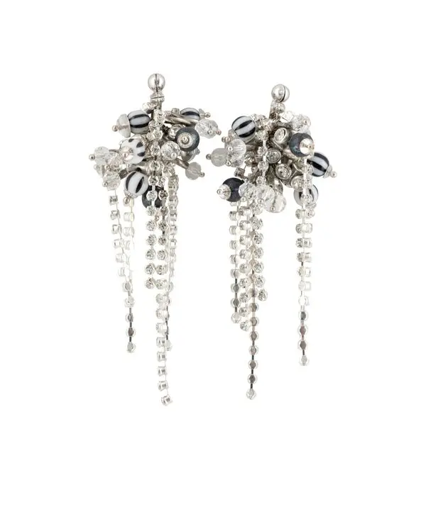 Dries Van Noten Embellished Drop Earrings