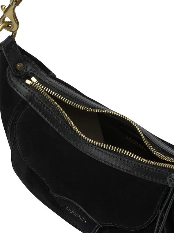 Isabel Marant Étoile Stud-embellished Suede Shoulder Bag