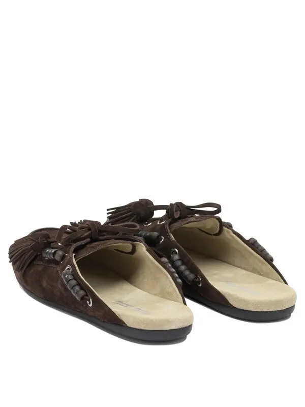 Miu Miu Tassel Mules