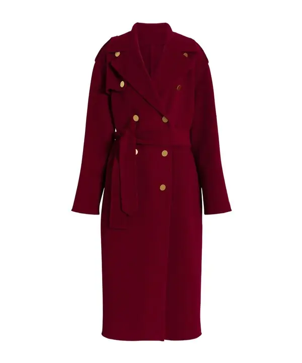 Alberta Ferretti Double-breasted Coat