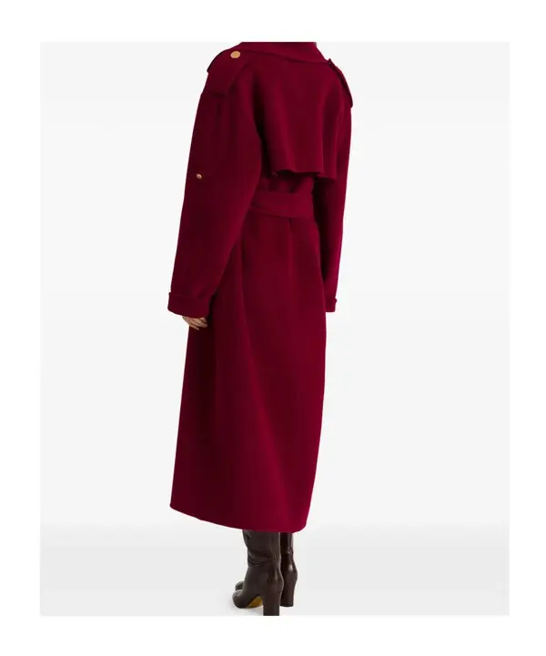 Alberta Ferretti Double-breasted Coat