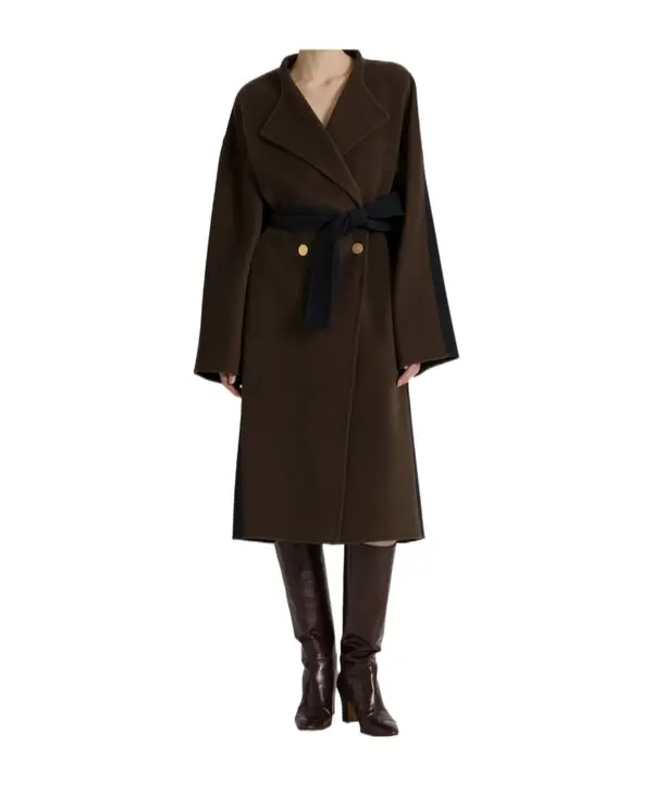 Alberta Ferretti Belted Coat
