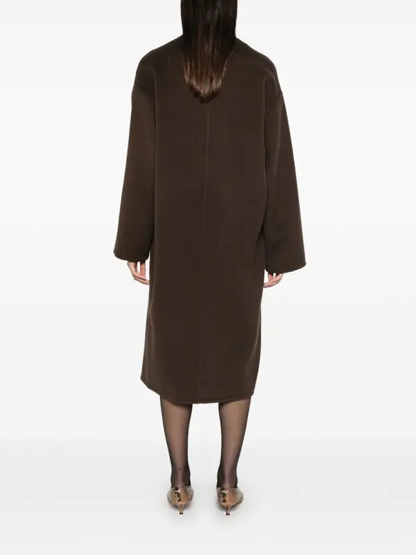 Alberta Ferretti Belted Color-blocked Coat - Black