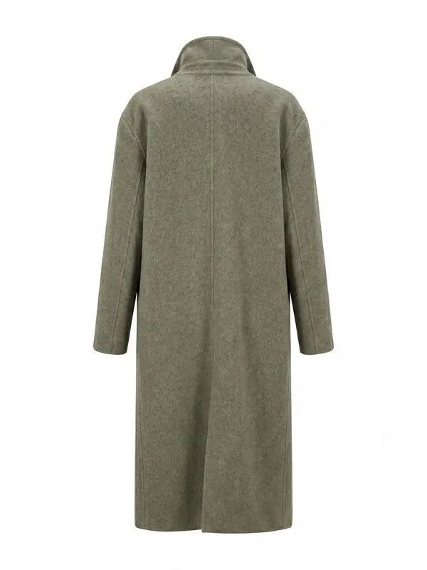 Alberta Ferretti Single-breasted Long Coat