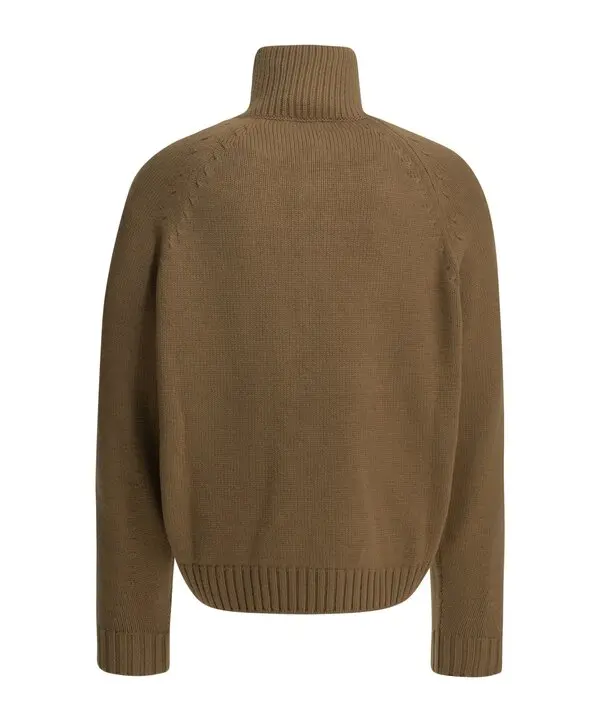 TOM FORD Cashmere Wool Blend Half-zip Sweater