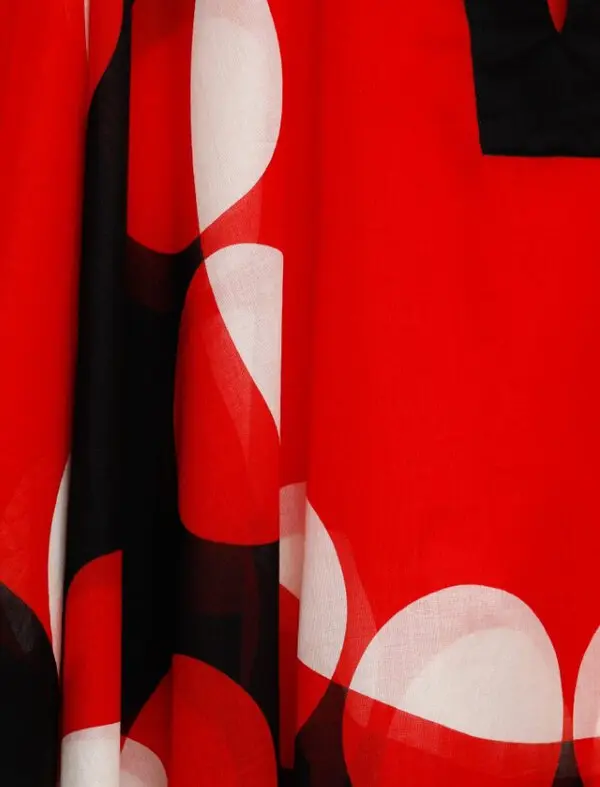 Dries Van Noten Patterned Loose Dress