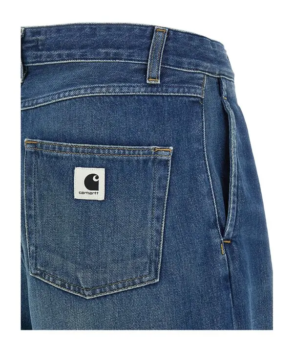 Carhartt Work In Progress Alta Pleated Denim Shorts