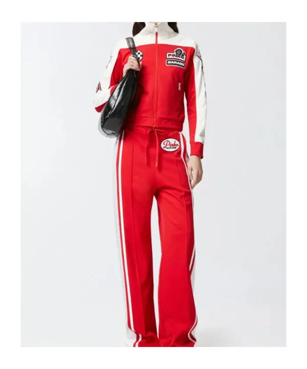 Pinko Logo-appliqué Jacket