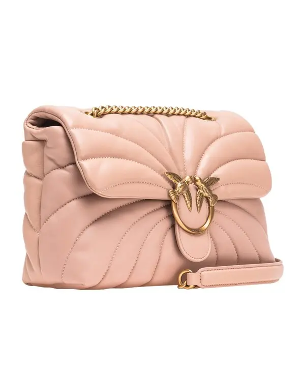 Pinko Love Puff Large Butterfly Quilted Crossbody Bag