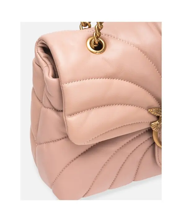 Pinko Love Puff Large Butterfly Quilted Crossbody Bag