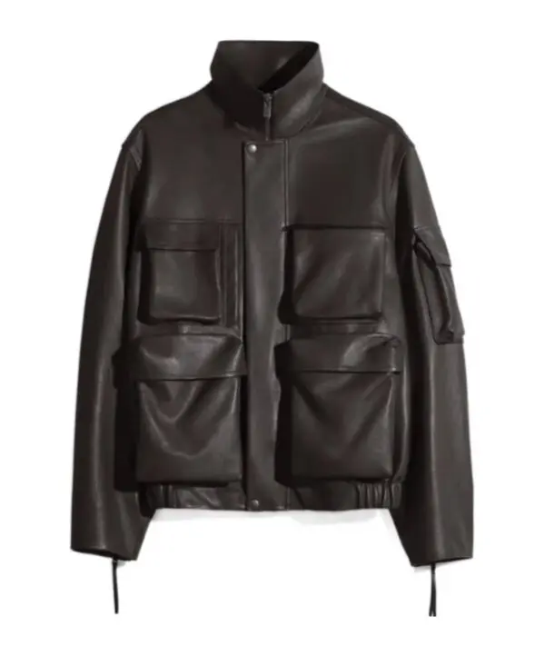 LEMAIRE Multi-pocket Leather Jacket